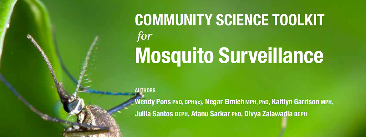 Community science toolkit for mosquito surveillance