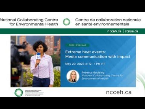 Extreme heat events: Media communication with impact